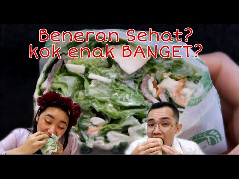 SALAD BAR HADI KITCHEN ENAK BANGET ! Tapi SEHAT GA SIH ?? - YouTube