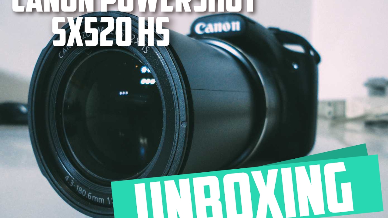 Unboxing e Teste || Canon PowerShot SX520 HS - YouTube