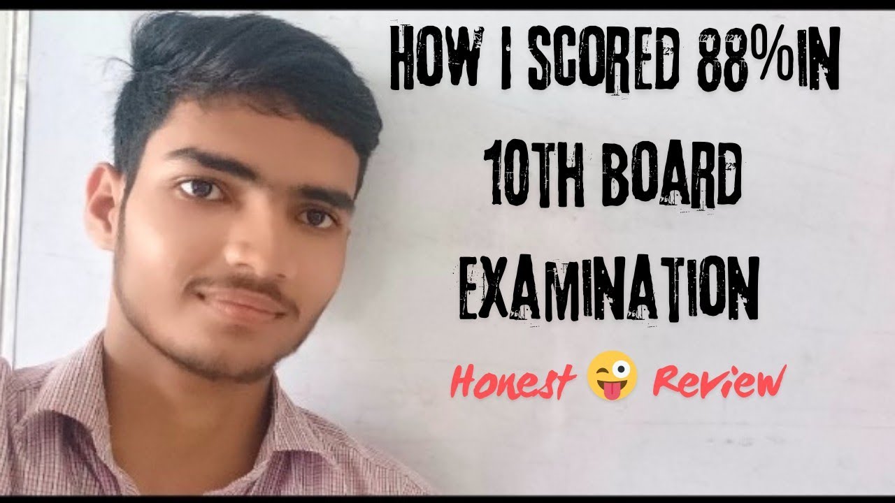 How I scored Mark's in 10th Board Examination// An ultimate mistake ...