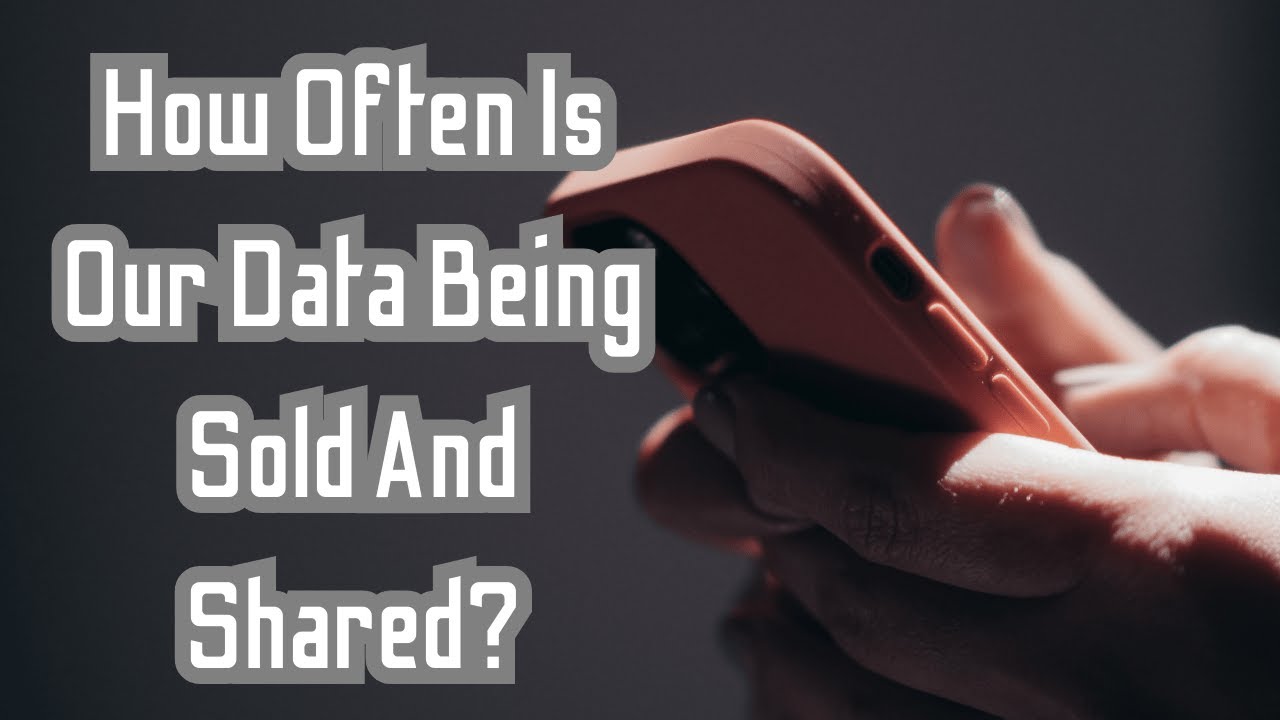 How Often Is Our Data Being Sold And Shared? | Ray Brescia - YouTube