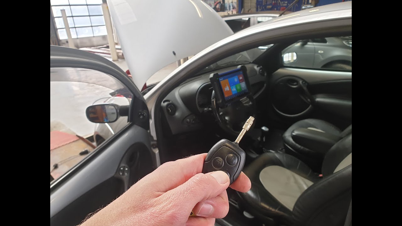4 Steps | How to program Ford Ka key (Autel IM608) | 2021-7 - YouTube
