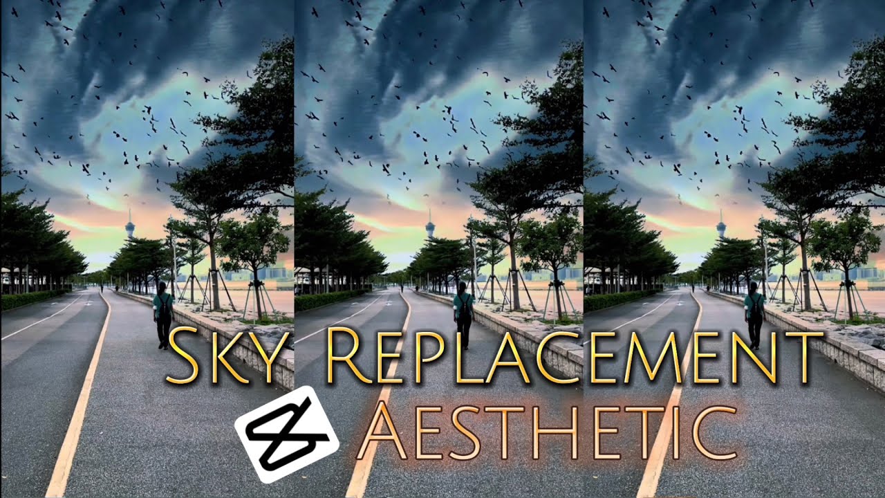 How To Edit VFX In CAPCUT | Aesthetic Sky Replacement | Trending Edit - YouTube