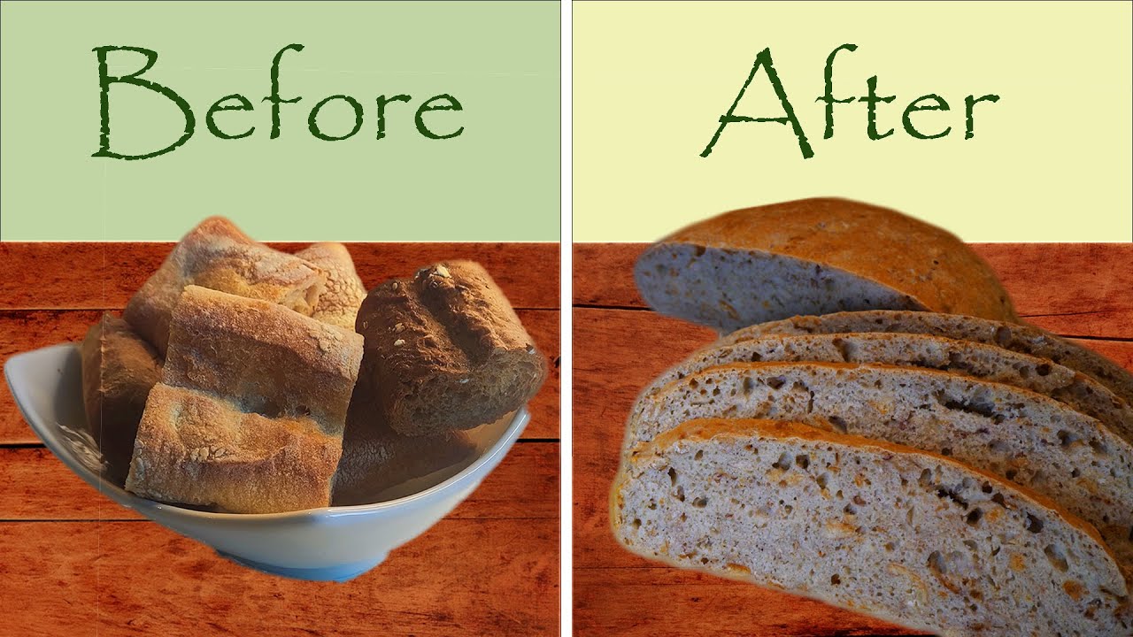 You'll NEVER throw stale bread in the trash can again! Turn it into ...