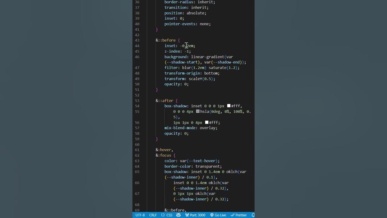 Glowy Button in HTML CSS #shorts #csstutorial - YouTube