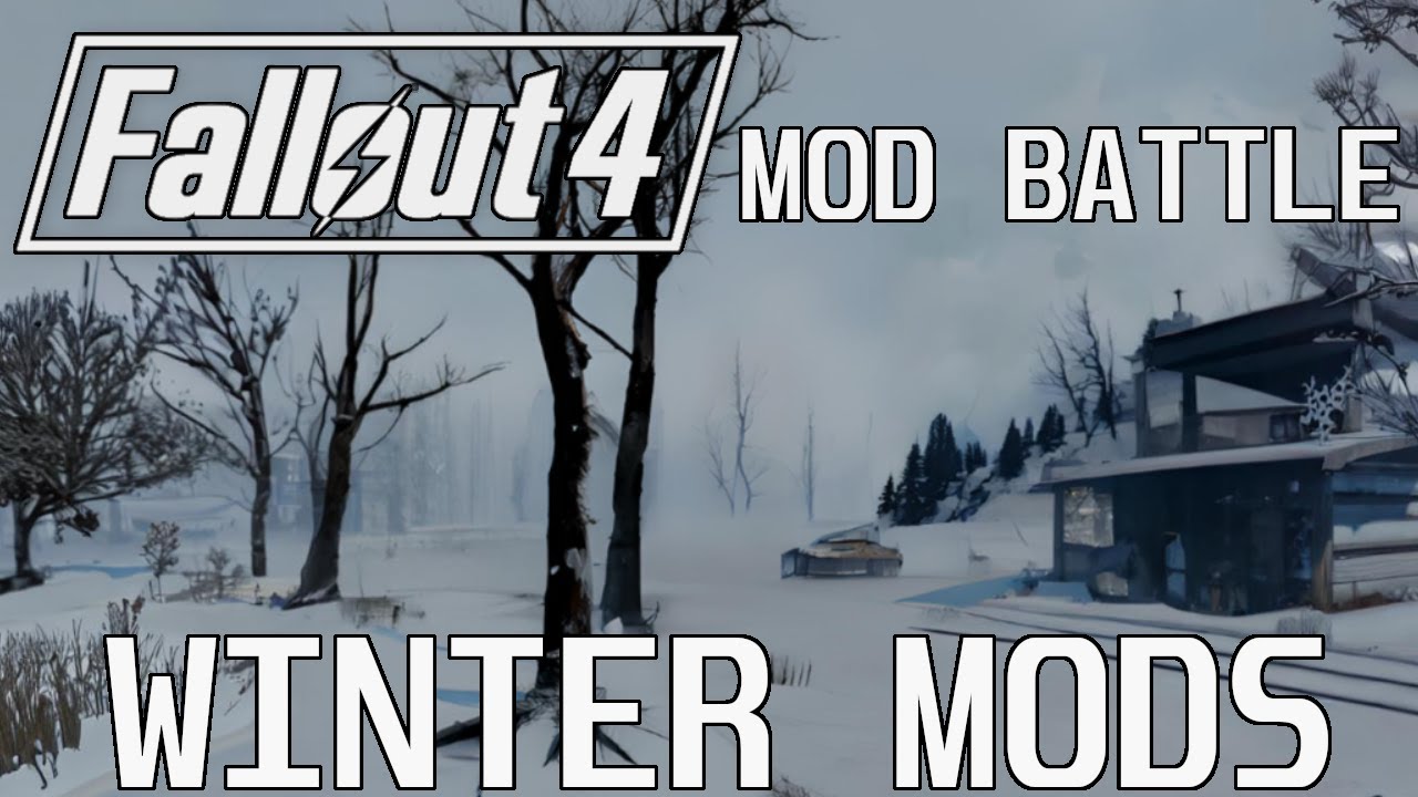Winter Overhauls for Fallout 4 - Mod Battle - YouTube