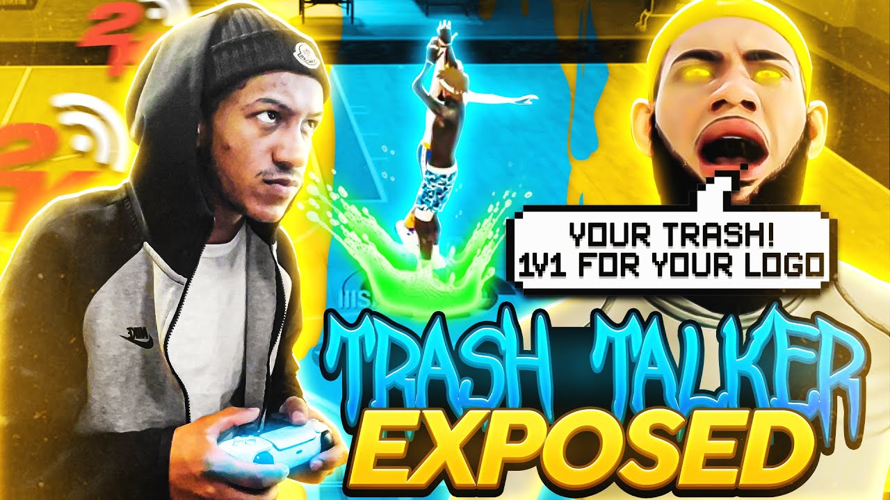 1V1 VS TRASH TALKER FOR MY 2K LOGO IN NBA 2K21!(INTENSE) - YouTube