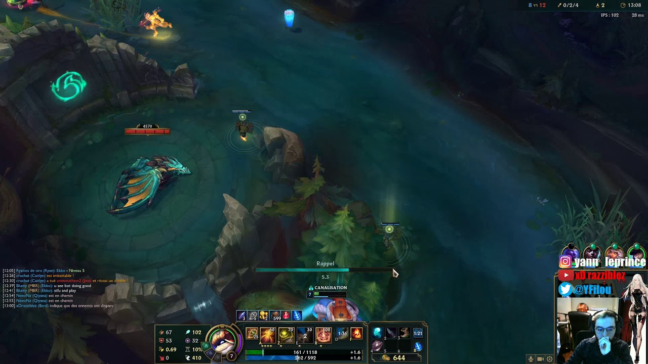 League of Legends / Bard Jinx head shot ! - YouTube