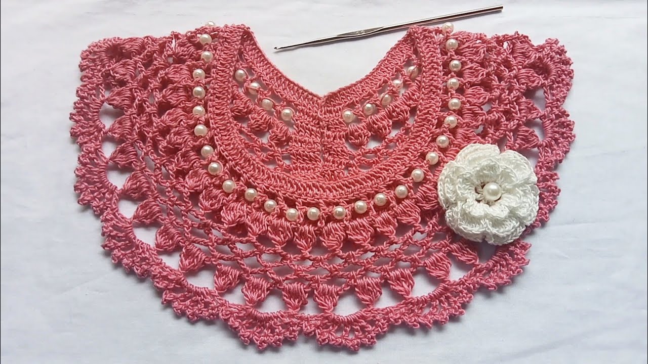 Very Easy Crochet Coller || Crochet Neck Design || কুশিকাটার গলার ...