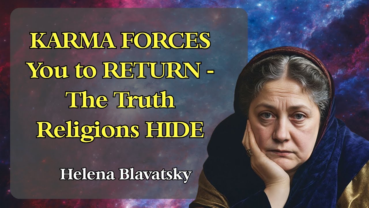 HELENA BLAVATSKY EXPLAINED Why Karma Forces You to Reincarnate — And It’s NOT What Religion Says ...