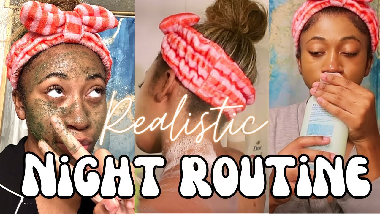 My realistic boring night routine as a single mom 😅 - YouTube