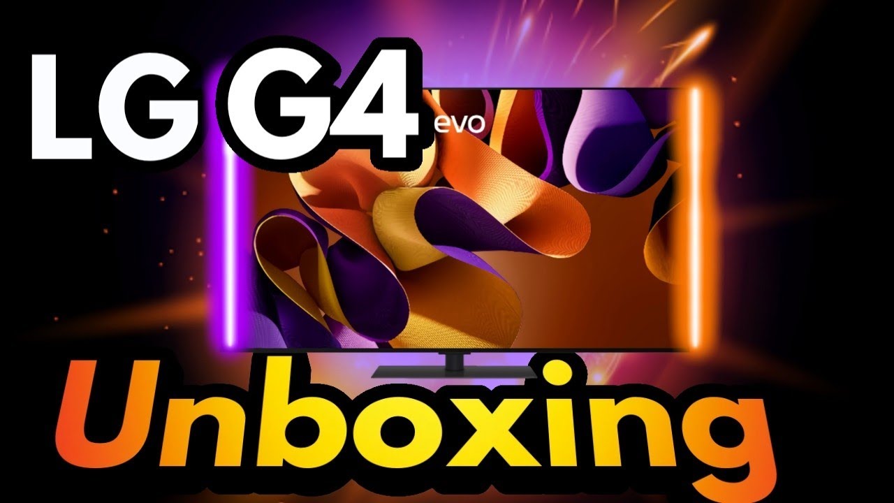 Ultimate LG G4 Oled 55" Unboxing+Setup+Stand Assembly & More! - YouTube