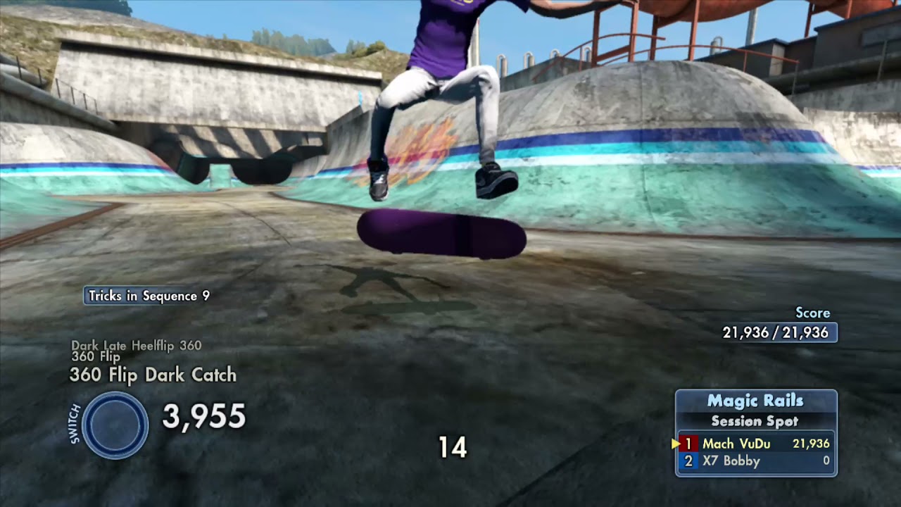 Skate 3 Magic Rails 46.7 World Record - YouTube