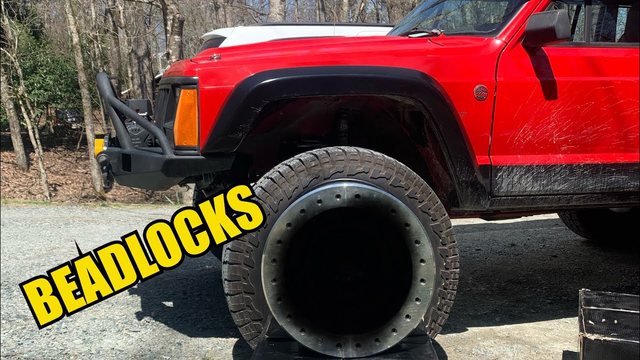 New Wheels Reveal! Jeep Cherokee XJ Axle Swap | JKR44s | - YouTube