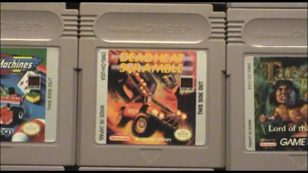 Classic Game Boy game collection. Part 1 & 2 - quite randomly ordered ...