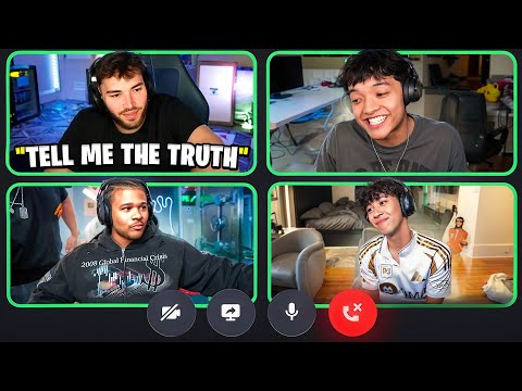 Adin Ross Confronts Fanum JasontheWeen & Ray! 