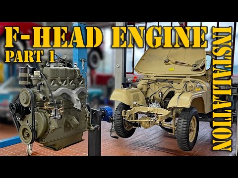 Restore your Willys Jeep | F-Head Hurricane Engine Installation | PART ...