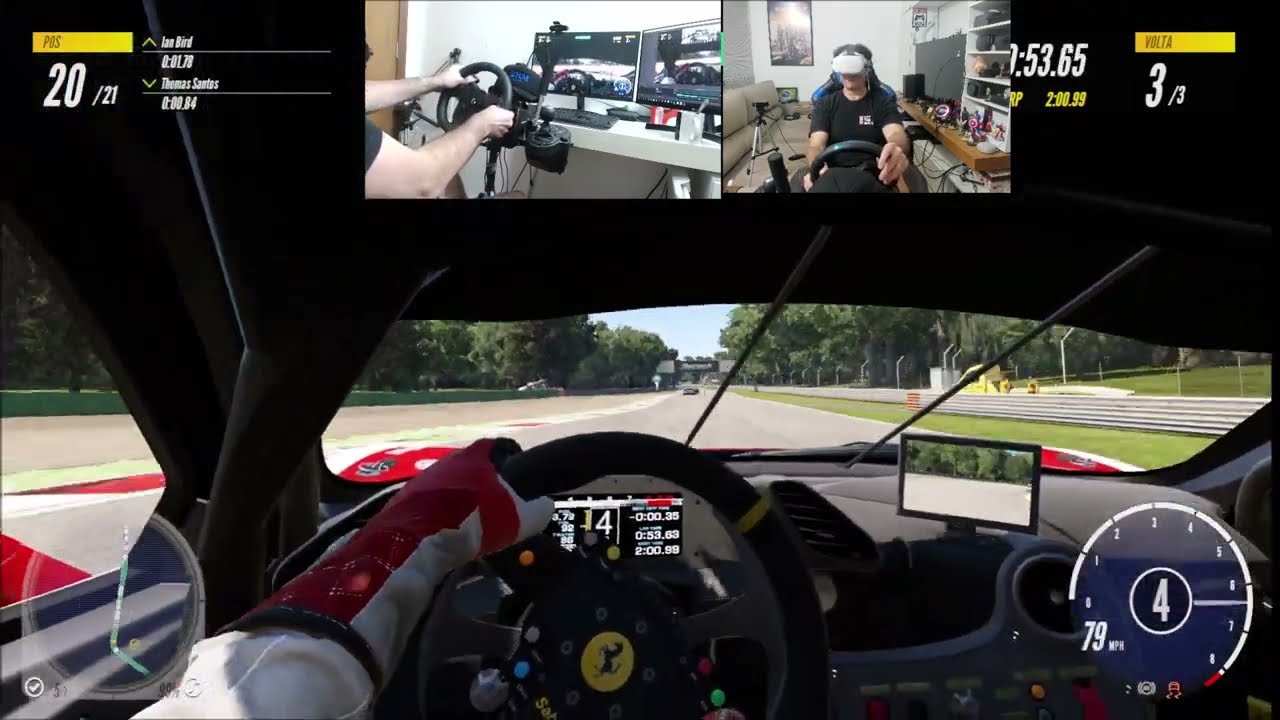 Ferrari VR Oculus Quest 2 | Project car 3 Monza - YouTube