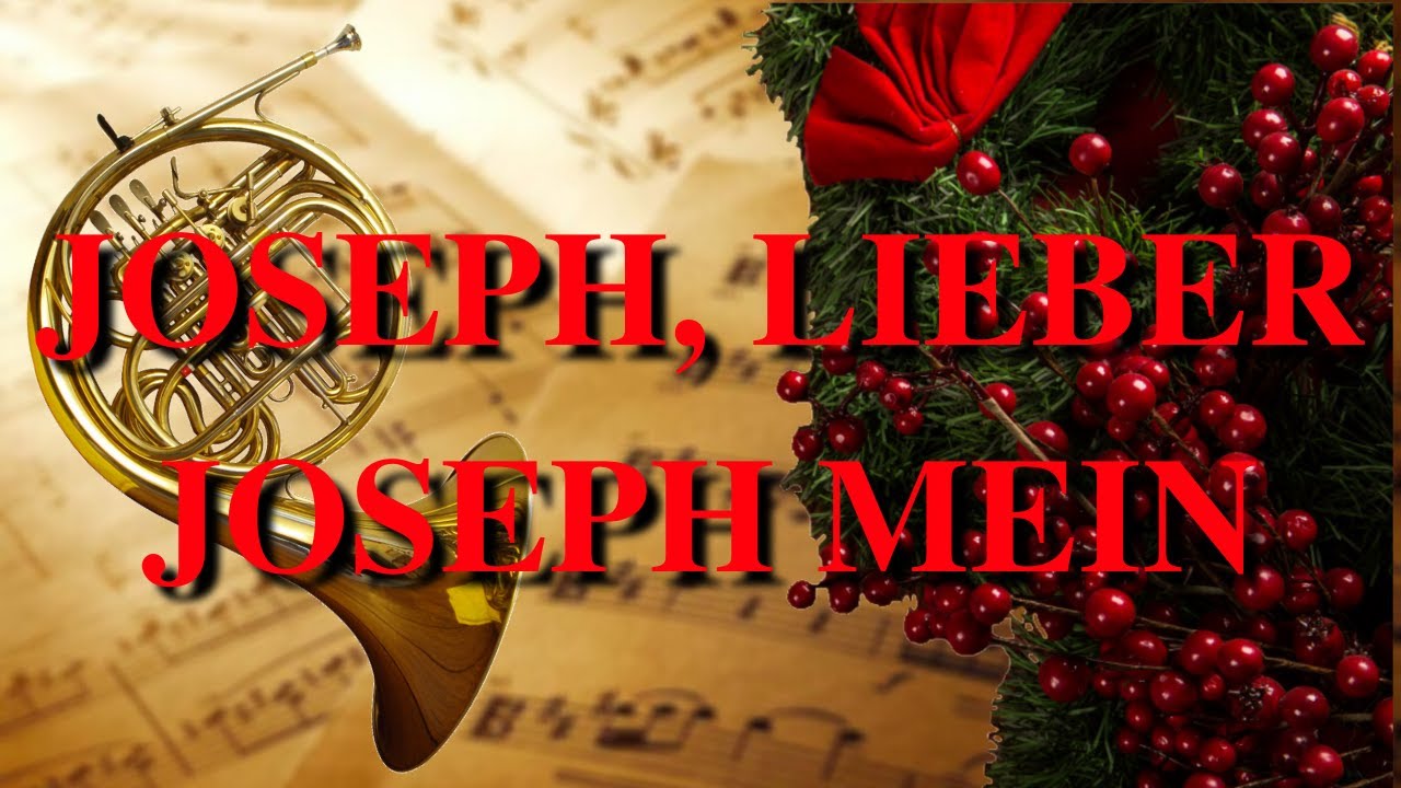 JOSEPH, LIEBER JOSEPH MEIN - Partitura - YouTube