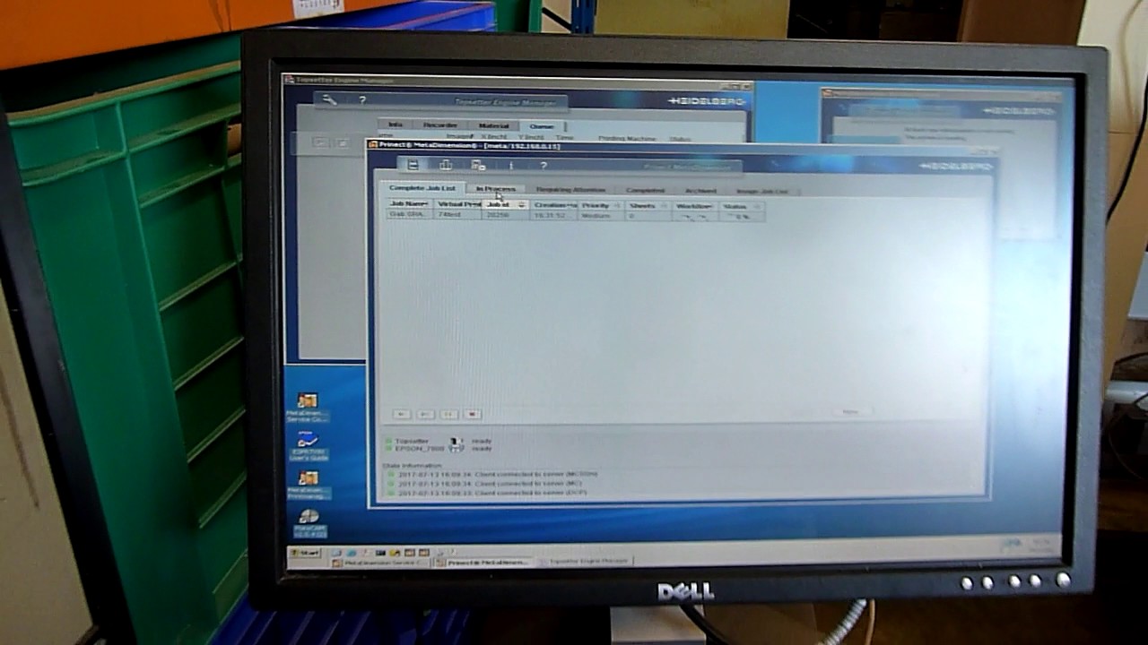 Heidelberg Topsetter 74 CTP Meta Dimension RIP Gab Supplies Ltd - YouTube