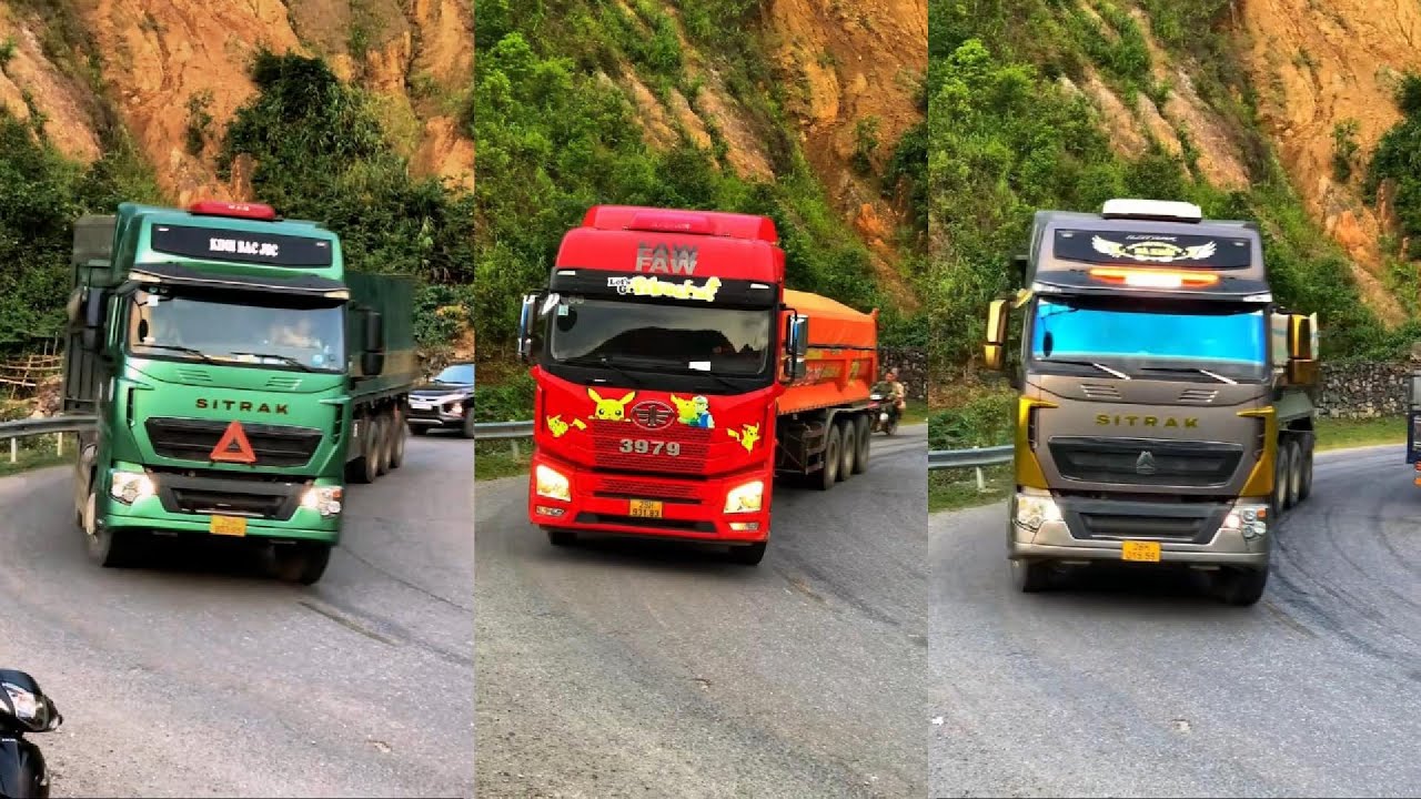 Đầu Kéo Bóp Kèn Ong Vàng, Có Kèn Basuri 12 Loa - YouTube