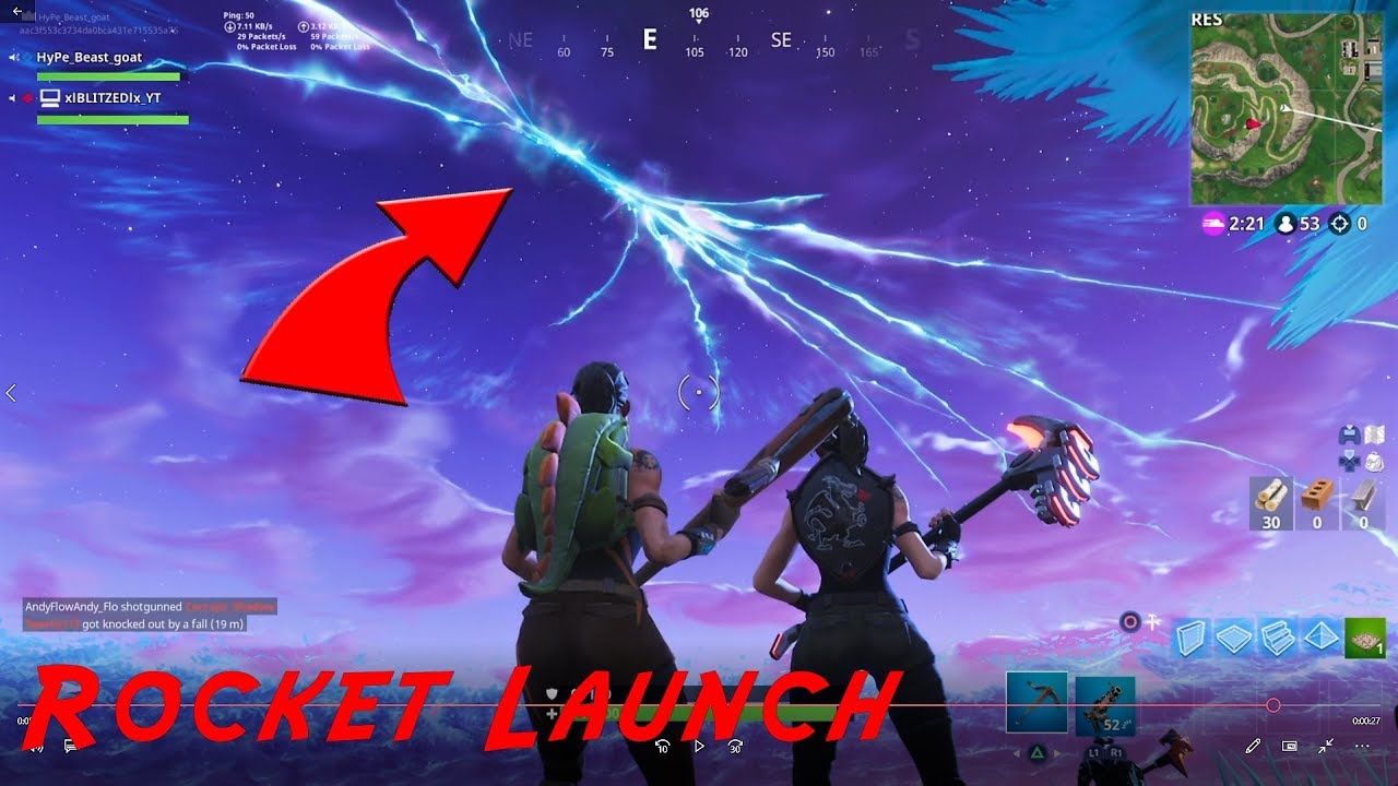 Fortnite missile launch - Fortnite - YouTube