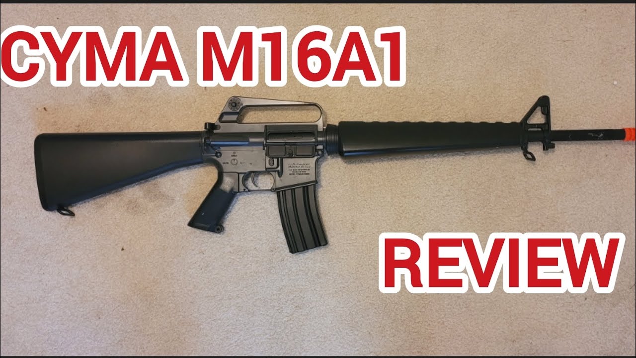 CYMA M16A1 Review - YouTube