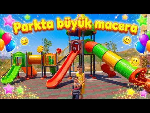 Kaan ve kuzeniyle park macerası❗Eyvah kaan çok korktu❗😂