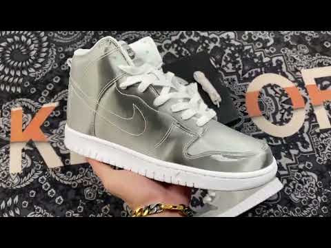 Clot x Nike Dunk High Metallic Silver DH4444 900