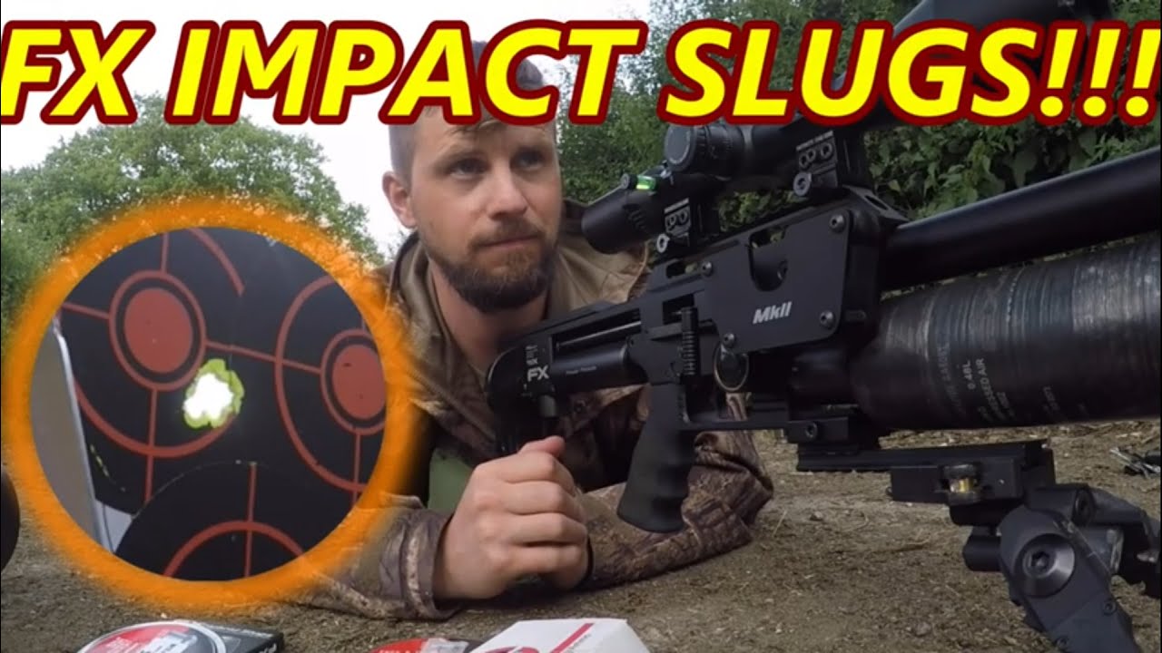 FX Impact .25 Slug Testing - 40 to 100 yards - YouTube