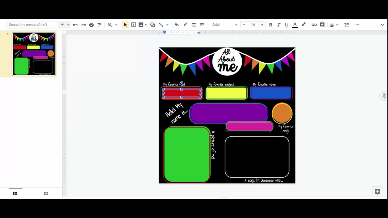 Insert a textbox - Google Slides - YouTube