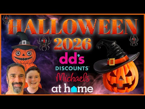 Halloween 2026 DD’s Discounts Michael’s & AT HOME Shopping Walkthrough! Summerween shop With Me!