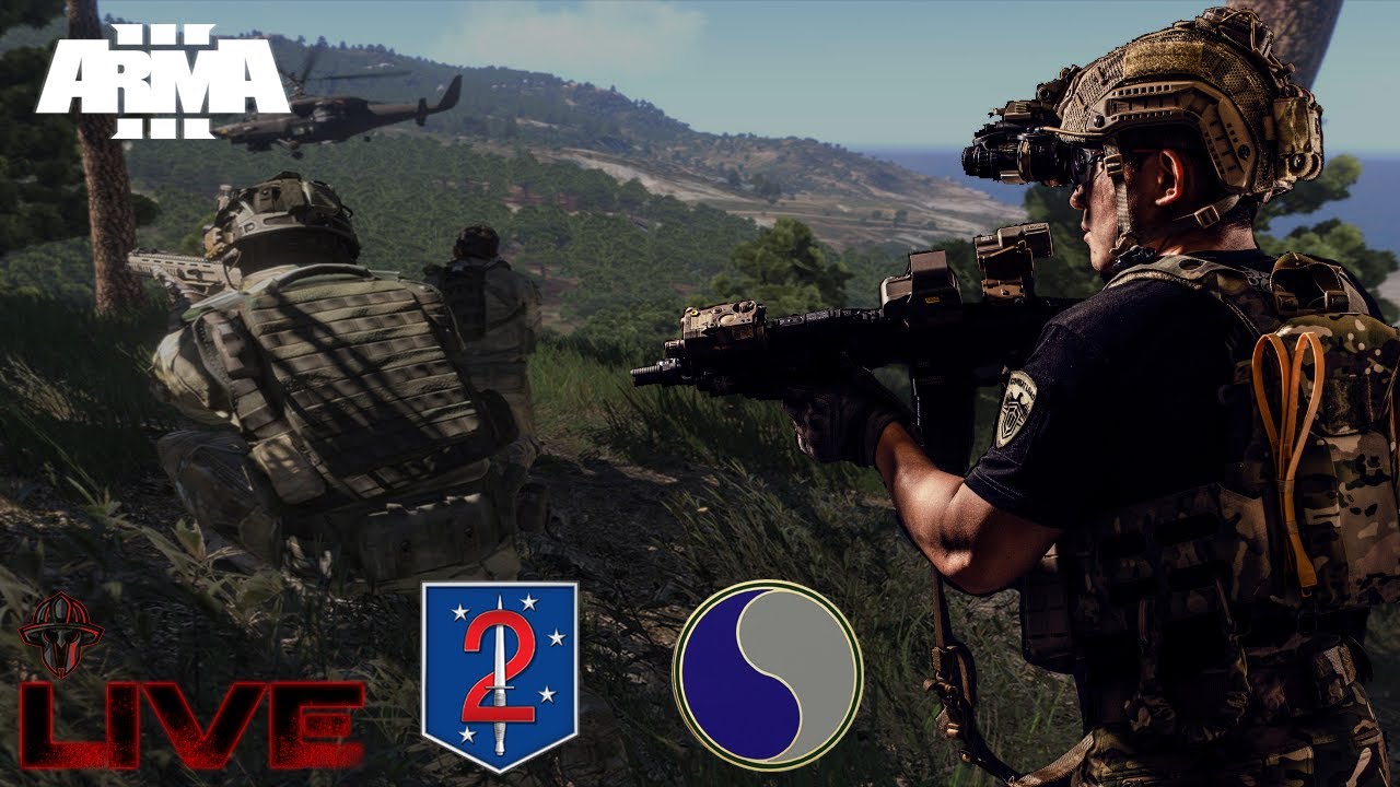 🔴LIVE - Operations Gauntlet & Lockdown | ArmA 3 2nd MRB w/ 29th ID ...