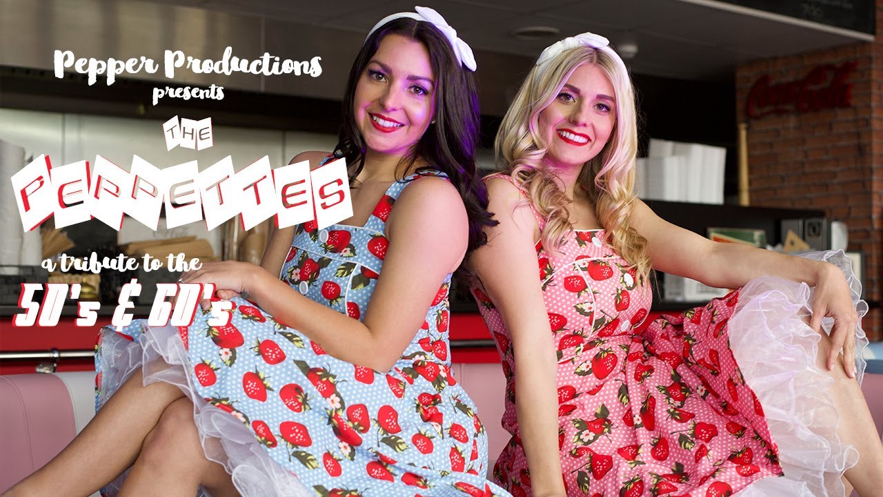 The Peppettes - 1950's & 1960's singing tribute duo | Rock n Roll, Doo ...