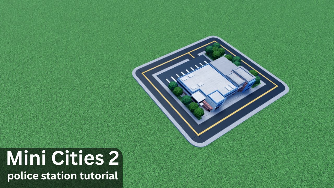Mini Cities 2: police station tutorial - YouTube