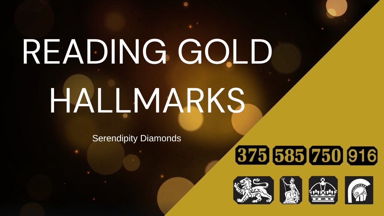 Reading Gold Hallmarks - YouTube