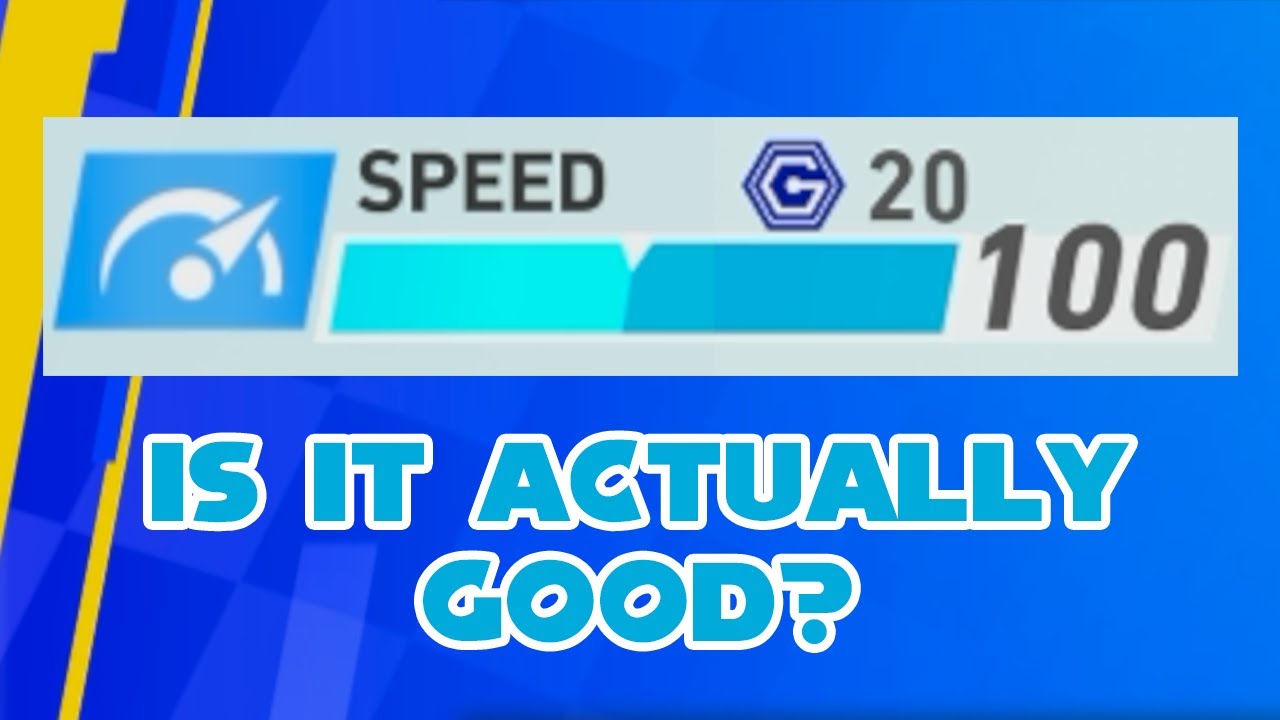 What The Speed Stat REALLY Does in Sonic Racing CrossWorlds! - YouTube