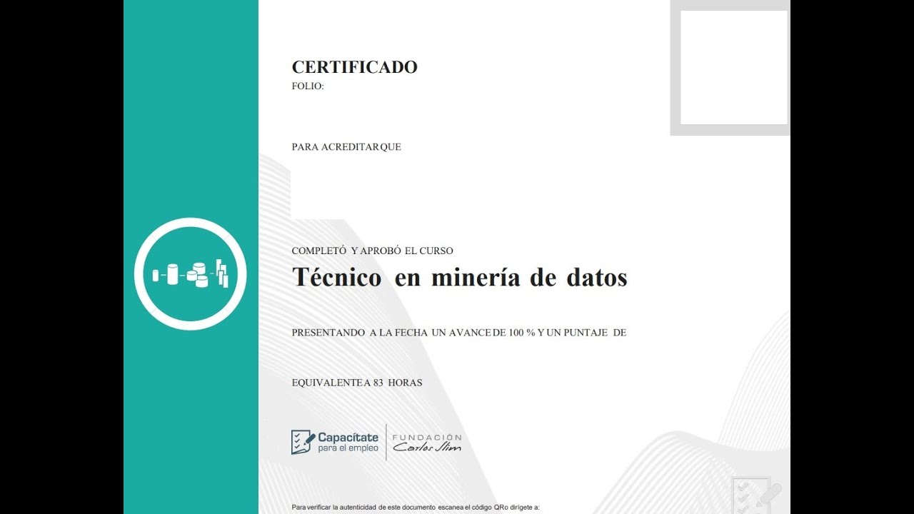 Curso Técnico en minería de datos de la página capacitateparaelempleo.org - YouTube