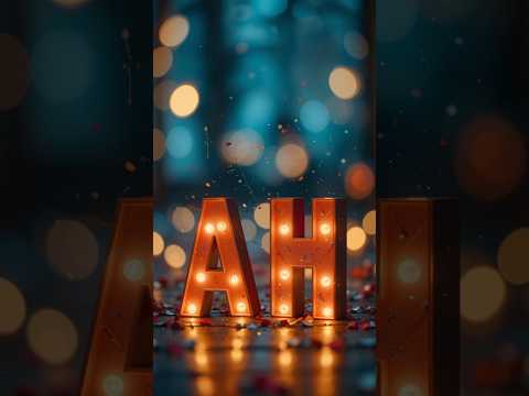 💕 A+H letter Name Status 💕 #love #lovestatus #shorts #ytshorts