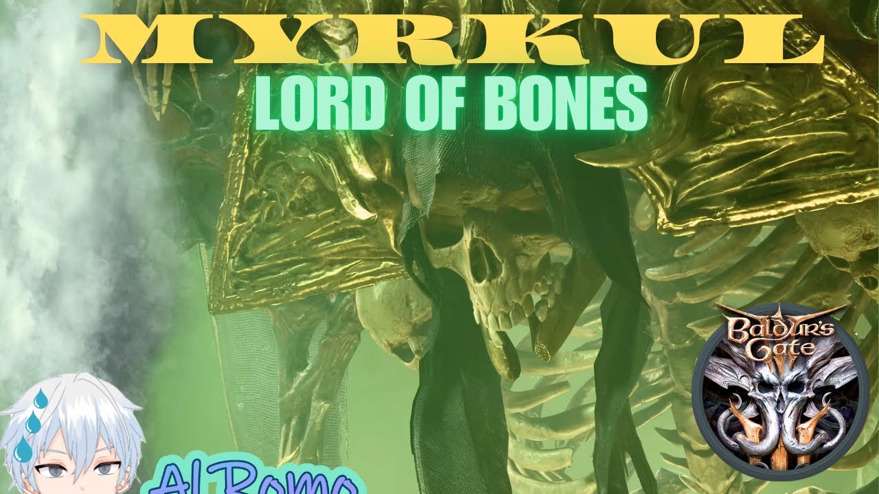 Myrkul Lord of Bones | Baldur's Gate 3 | Al Romo's Playthrough - YouTube