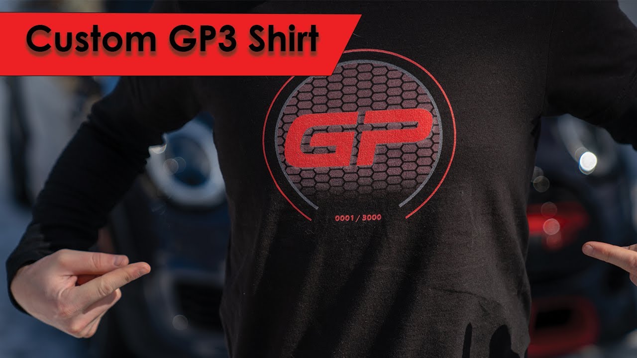 Customized MINI GP3 Shirt! - YouTube