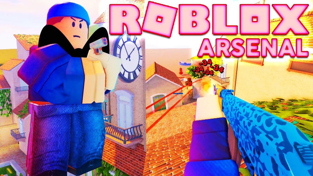 Backing up my Words with Skill in ROBLOX ARSENAL - YouTube