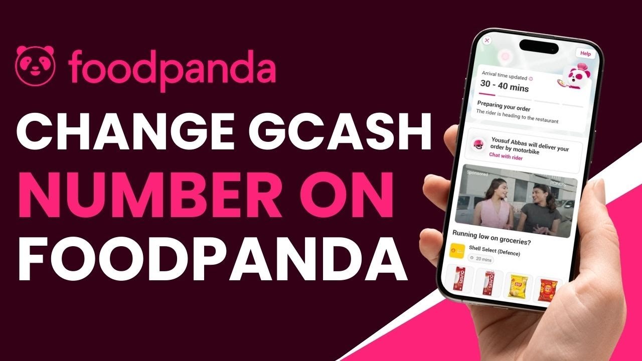How to Change GCash Number in Foodpanda ! - YouTube