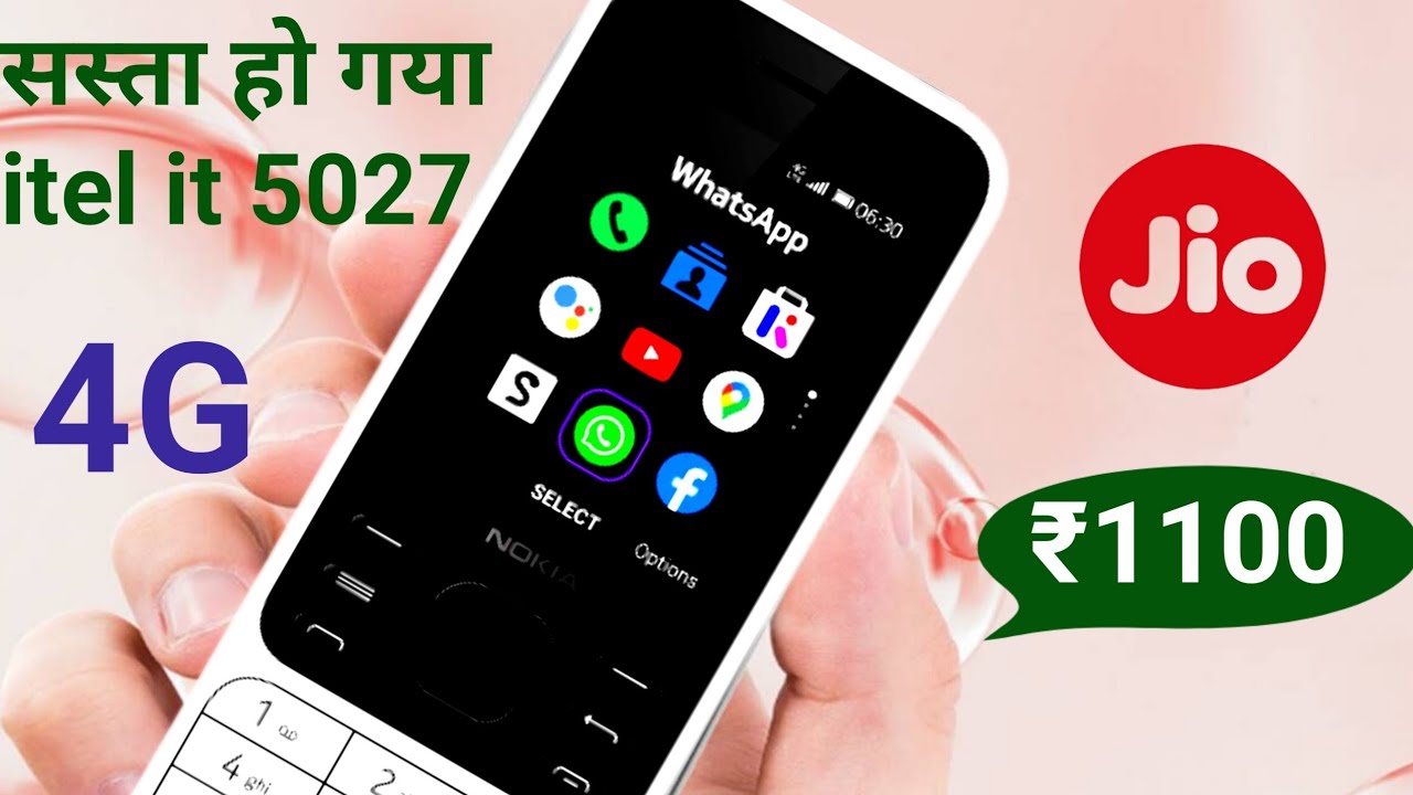 Best 4G Phone | Itel it 5027 4g keypad phone unboxsing | New 4g mobile ...