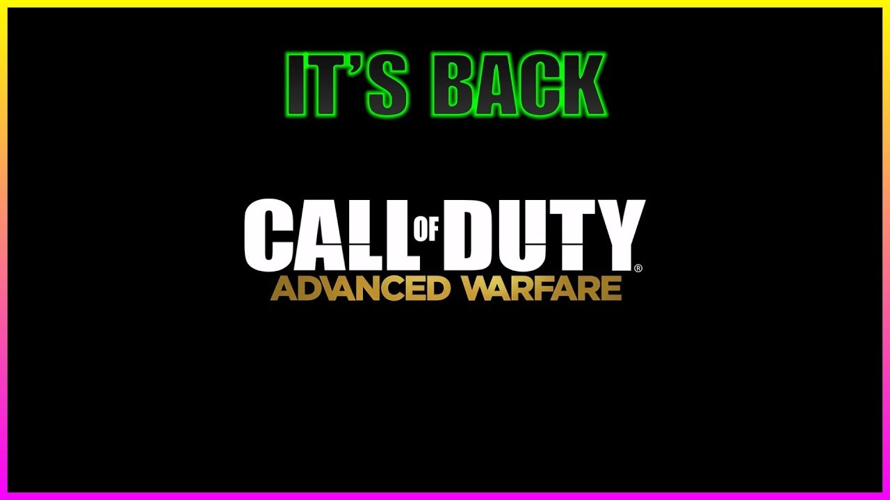 It’s BACK BABY - YouTube