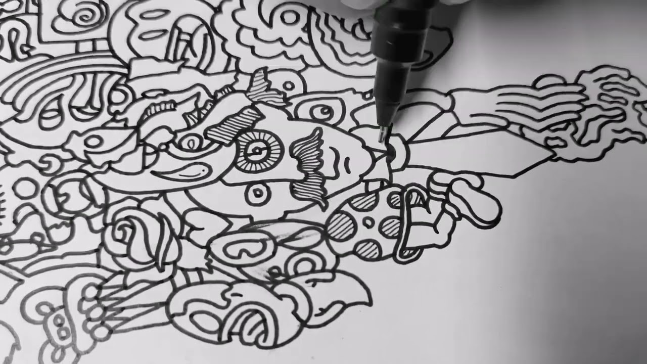 NFT ART by DAN FLOW - crazy art, doodle art, illustration, perseo e ...