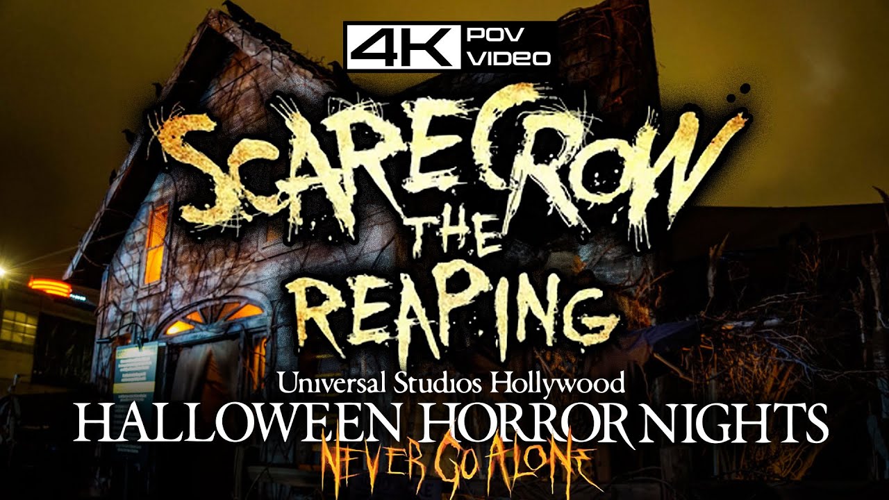 Scarecrow: The Reaping a 4K POV Nightmare at Universal's Halloween ...