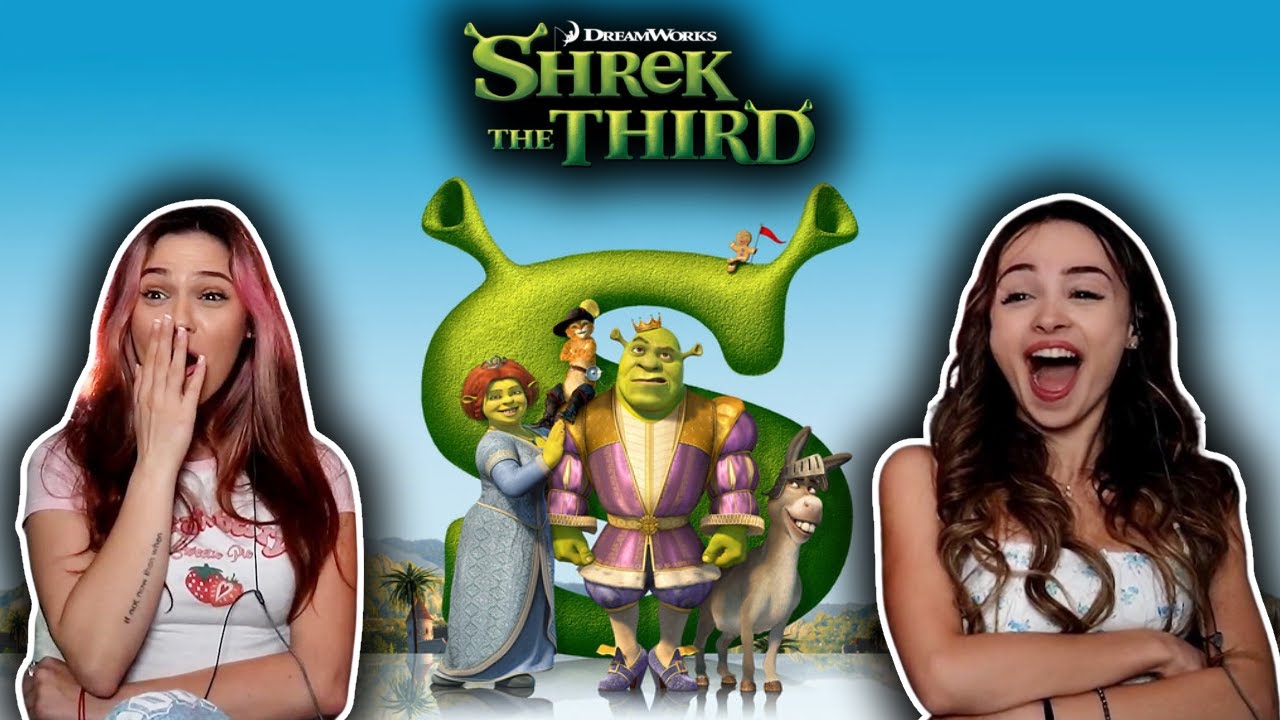 Shrek The Third REACTION - YouTube