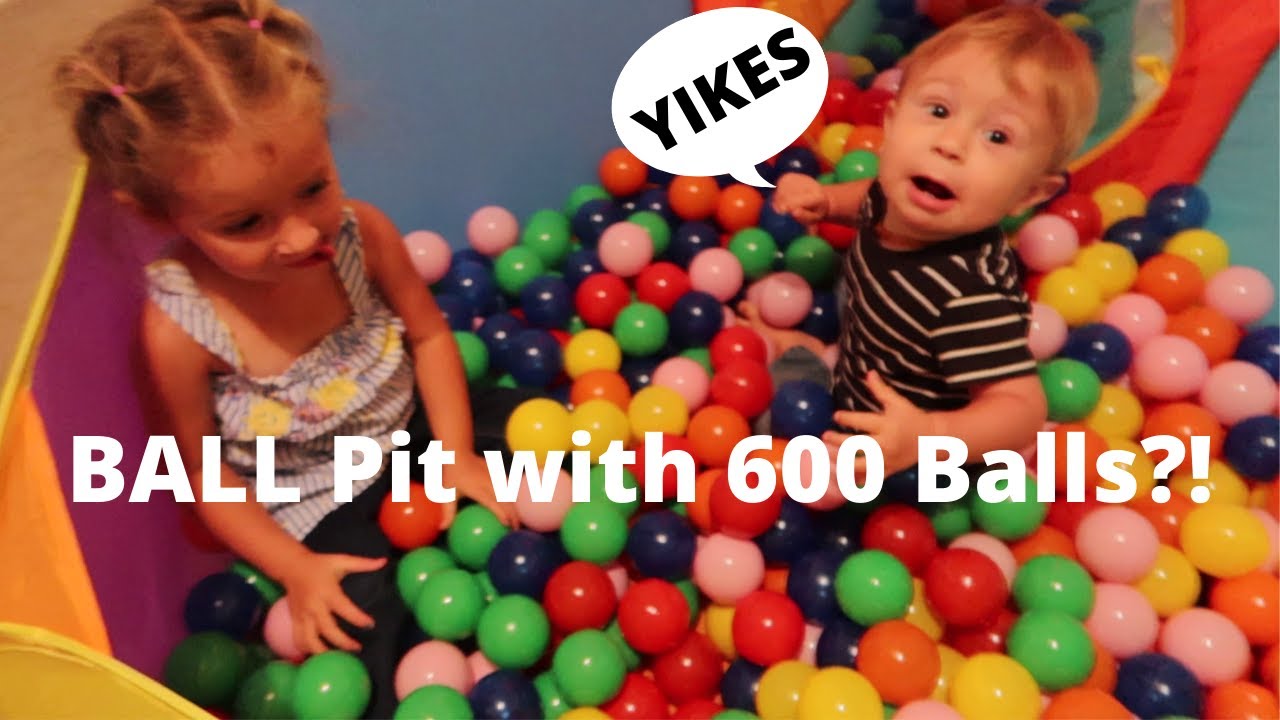 We bought our kids a ball pit?! | 600 Balls! | Were We Crazy???| - YouTube