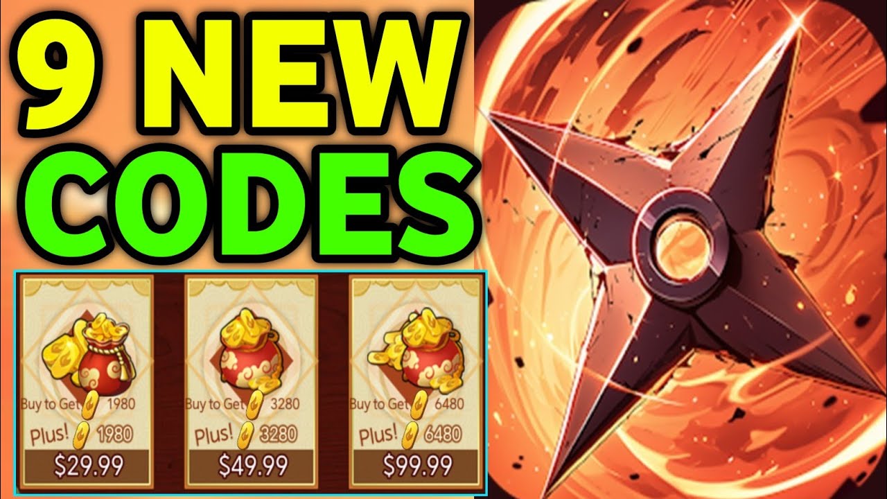 Update ️Ninja War Saga Gift Codes | Ninja War Saga Codes - How to ...