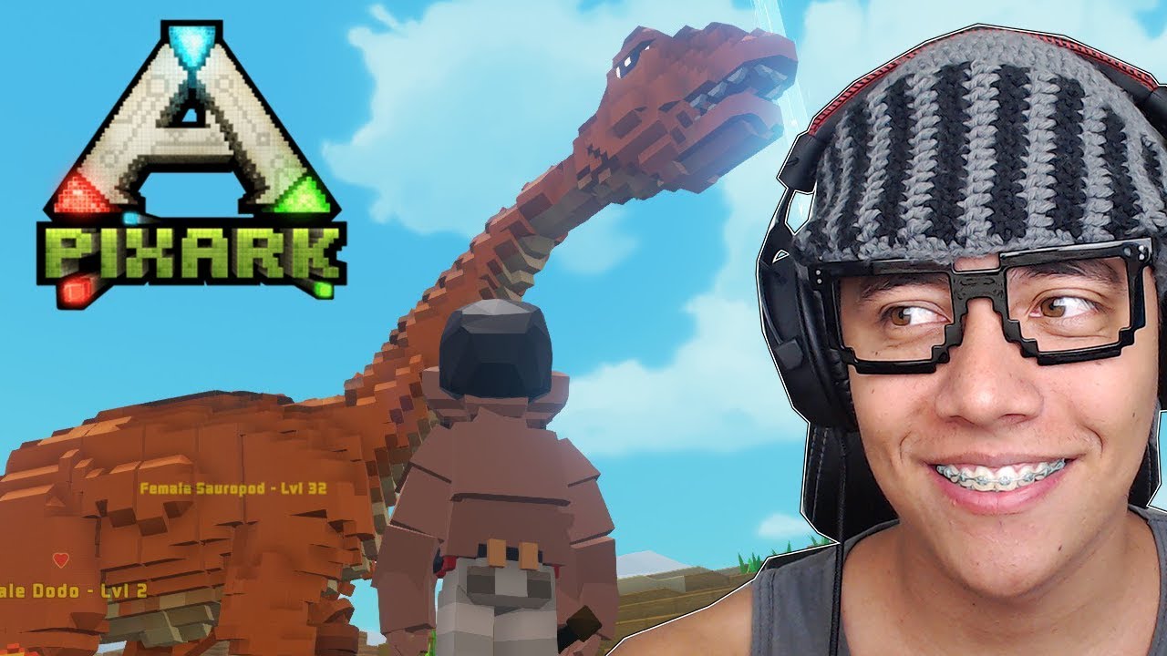 NOVO MINECRAFT + ARK - PixARK - YouTube